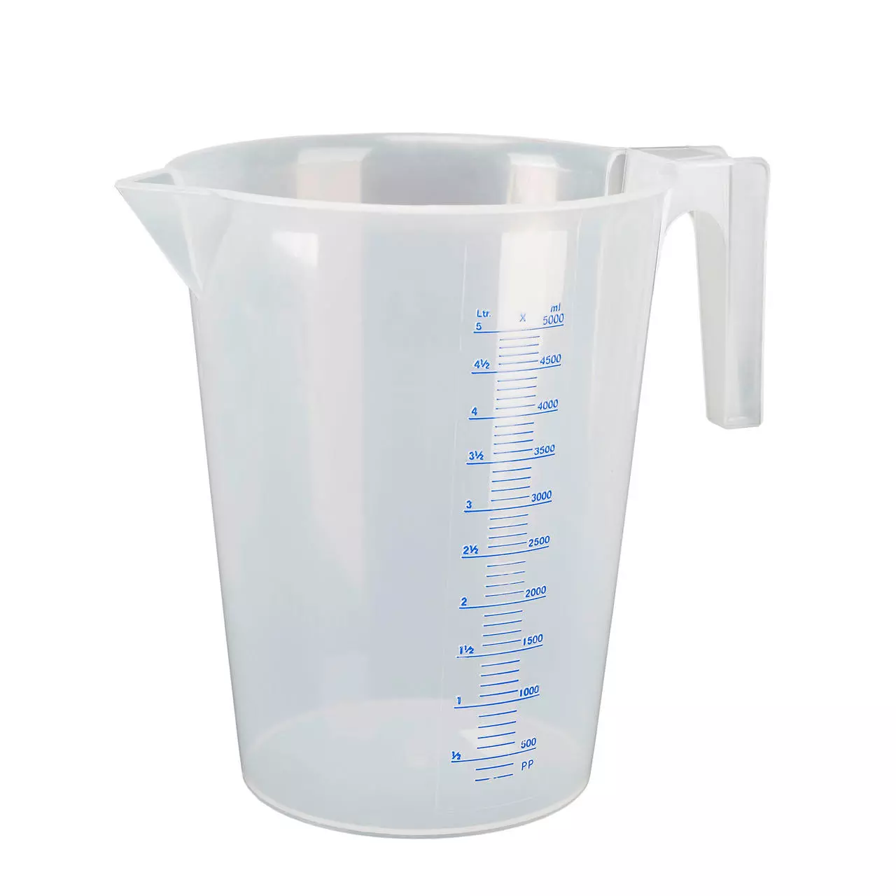 Messbecher mit Füllskala - versch. Größen » Volumen: 5 l